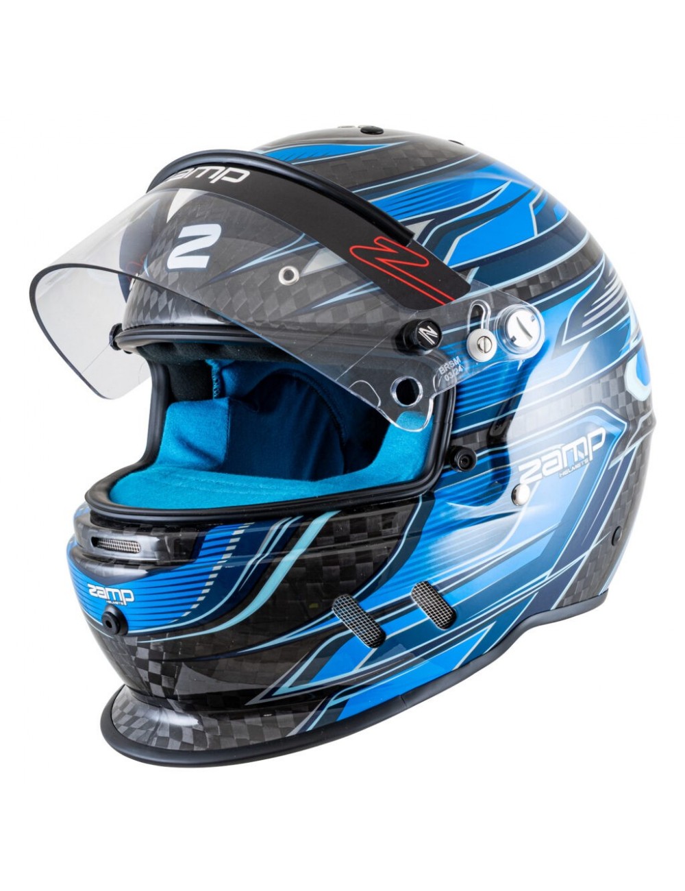 Helmet ZAMP RZ67D CARBON BLUE