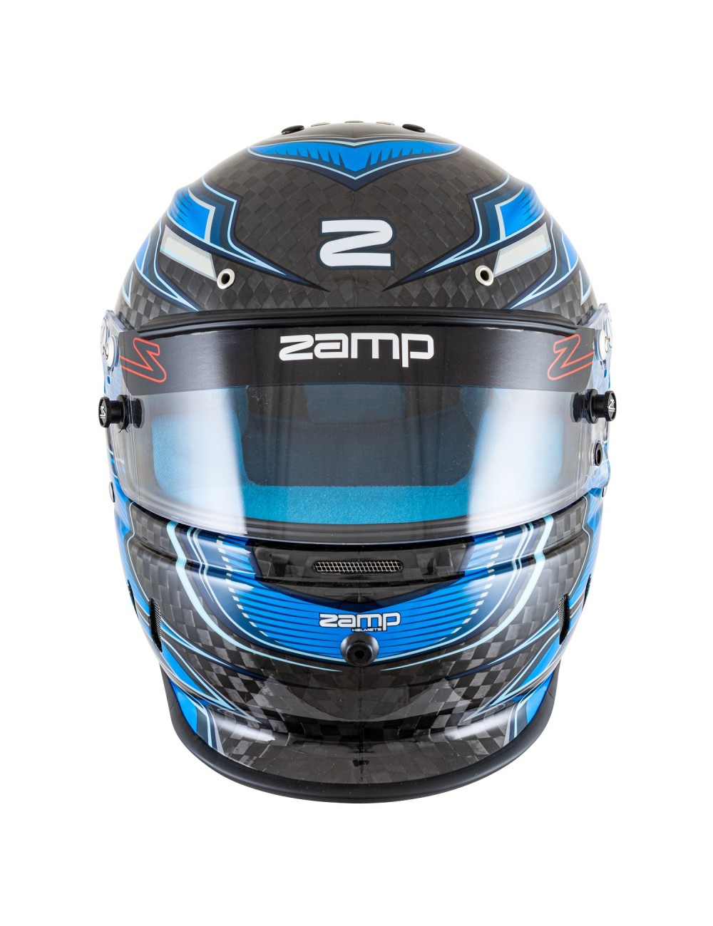 Helmet ZAMP RZ67D CARBON BLUE
