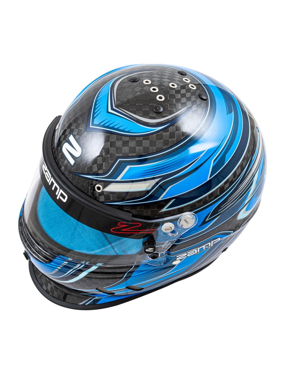 Helmet ZAMP RZ67D CARBON BLUE