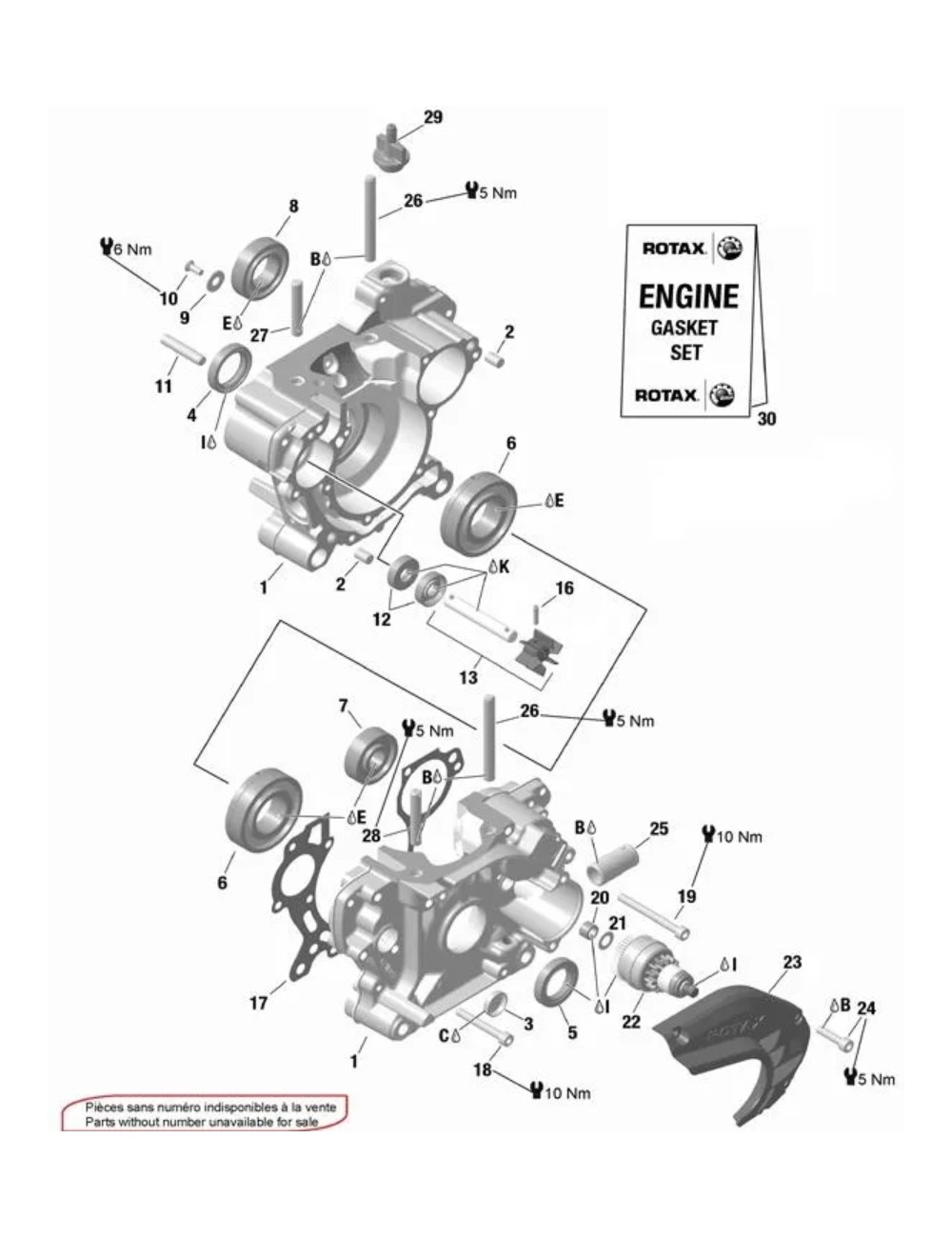 Bomba de água Rotax Max | Origem de chamadas - magickart