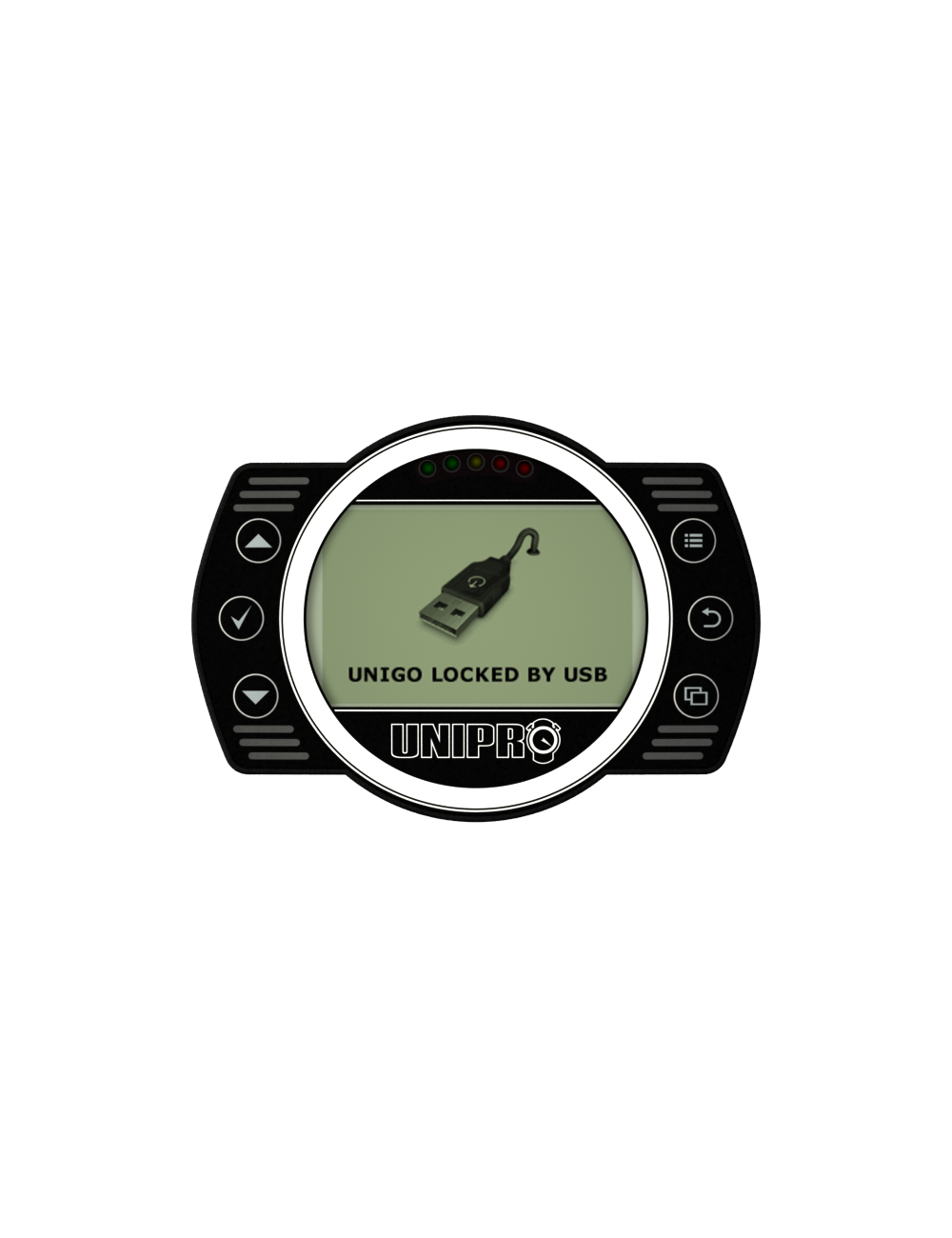 UNIGO 8005 BASIC KIT display with GPS, black
